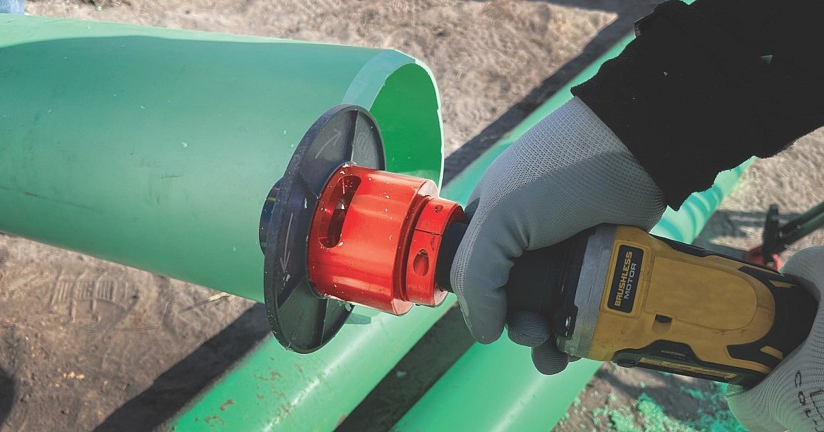Reed Manufacturing Bevel Boss Cordless… | Municipal Sewer and Water