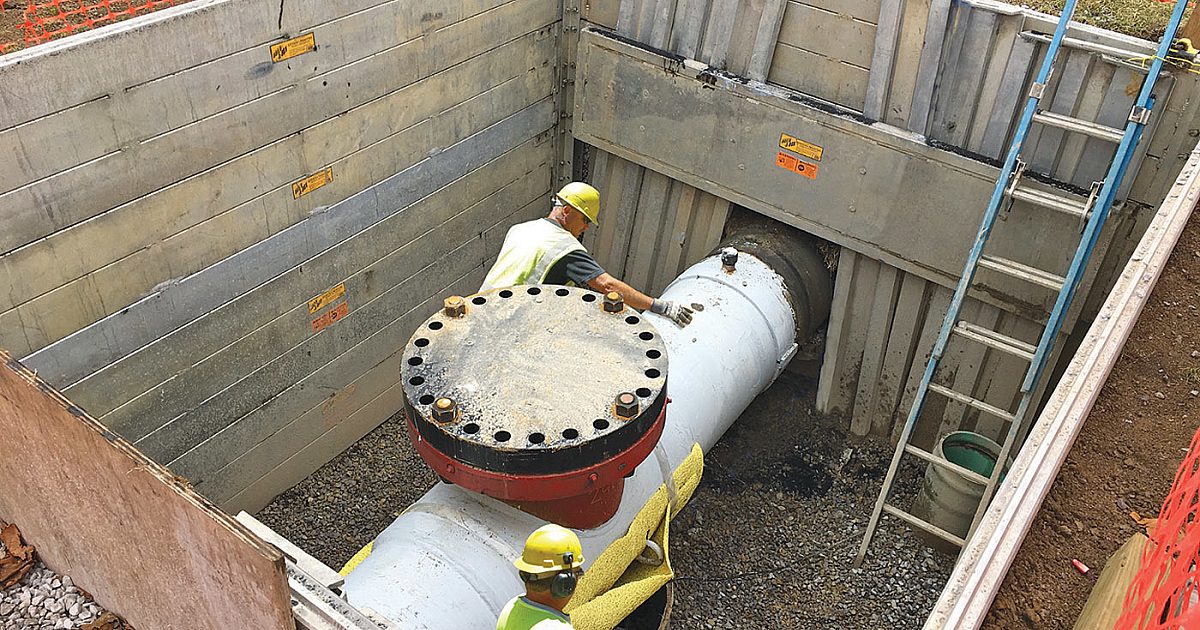 Shoring - Efficiency Production… | Municipal Sewer and Water