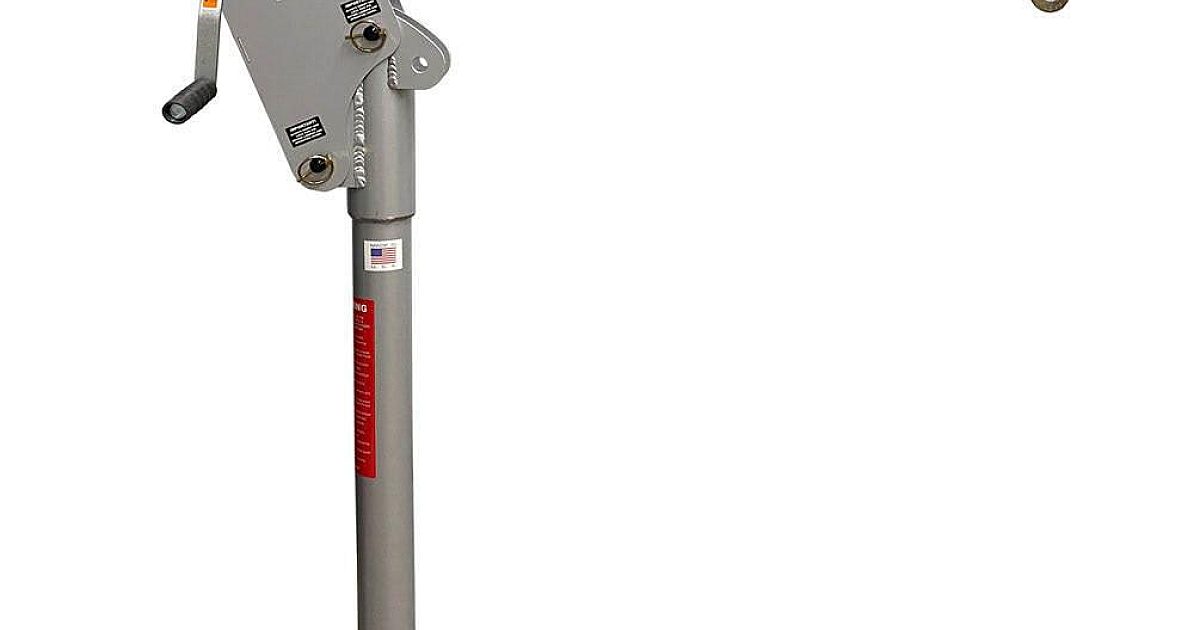 OZ Lifting Aluma-Lite Davit Cranes | Municipal Sewer and Water